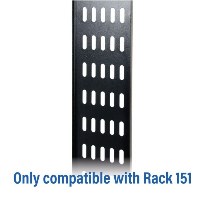 RackSolutions 18U-42U 4 Inch Vertical Cable Management Tray