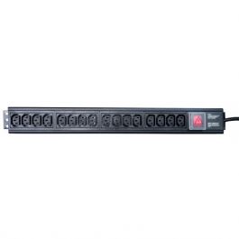 RackSolutions Vertical Rack Mount Power Strips - 16 Way, 10 Amp